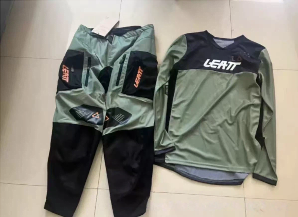 Новый 2023 LEAT 5.5 гоночный костюм мотокросс Джерси и штаны MX ATV Dirt Bike Gear Set мотоциклетная одежда mtb enduro