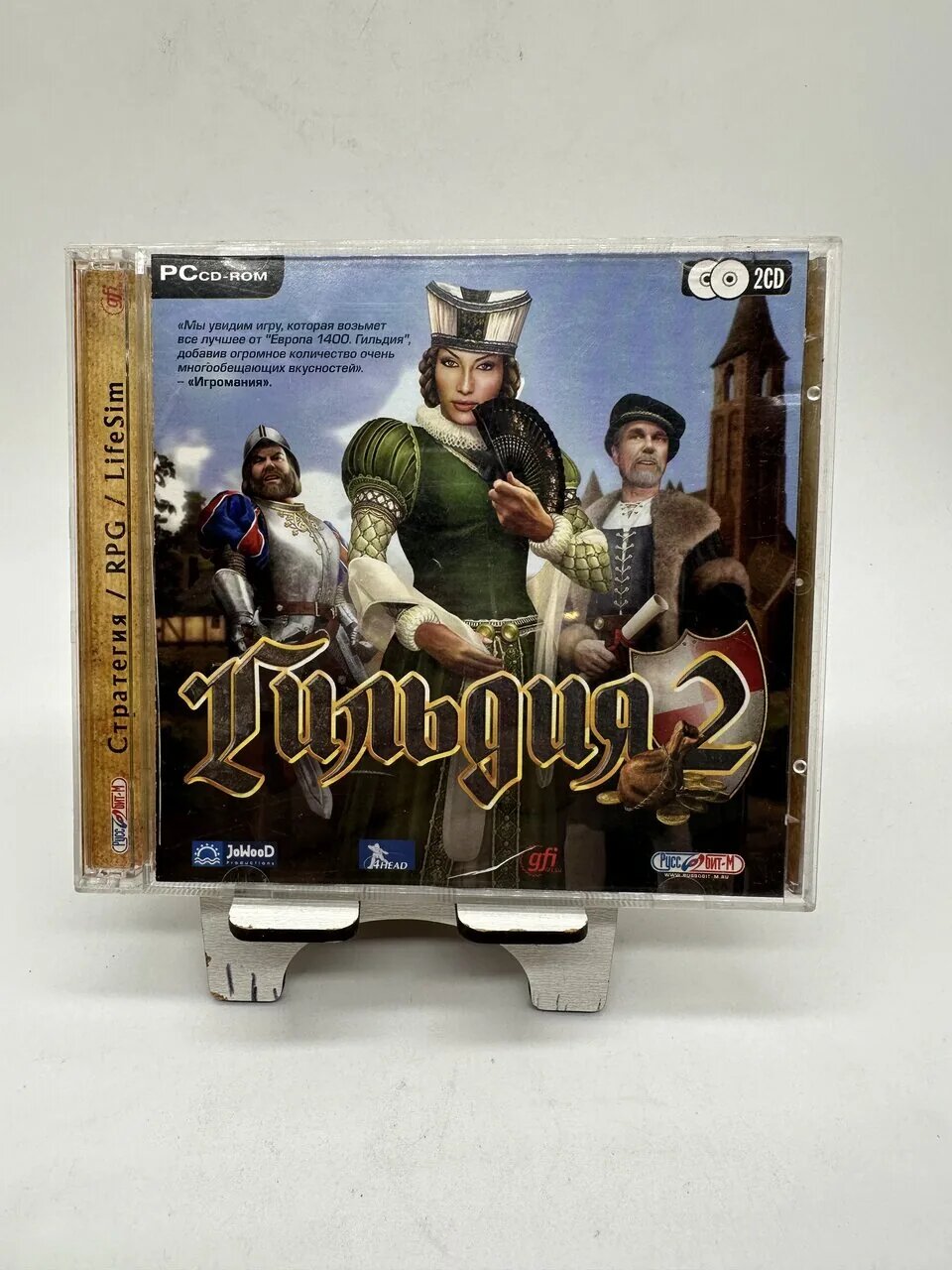 Диск с игрой Гильдия 2 (Русская Версия) для пк лицензия