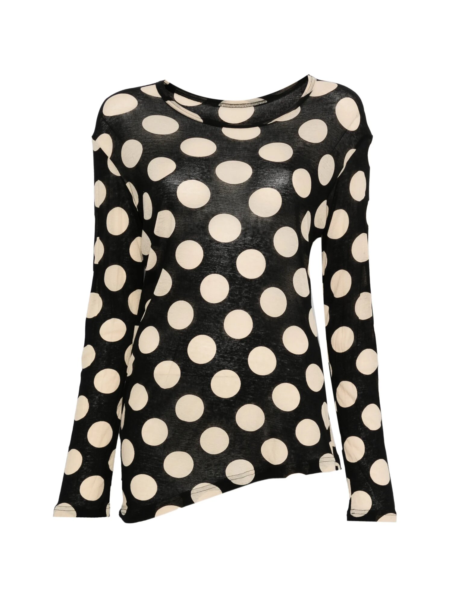 Топ Polka dot long-sleeve top