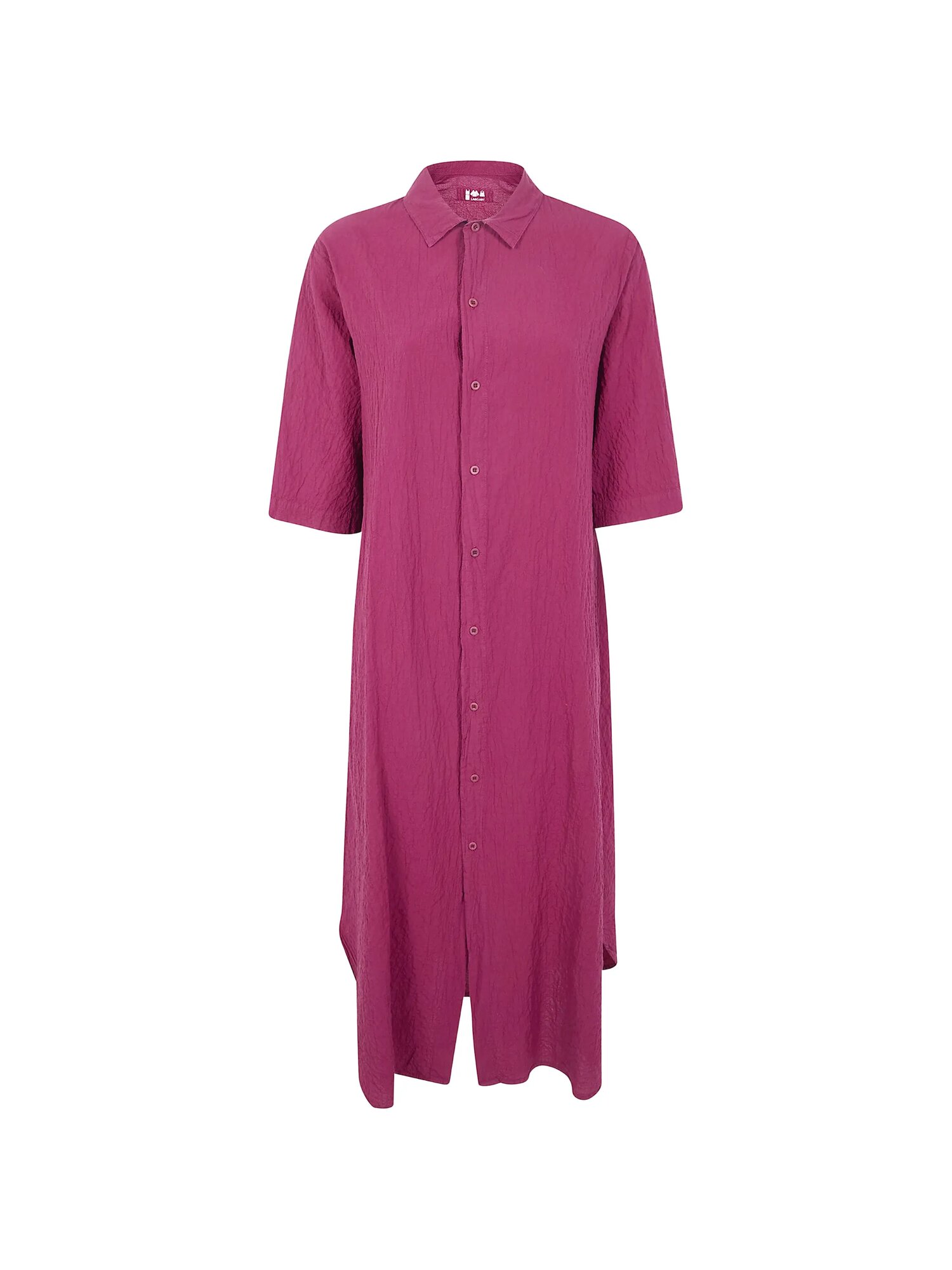 Платье Button textured dress