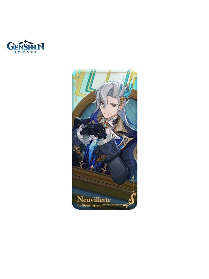 Значок Genshin Impact Нёвиллет Neuvillette The Morning Star in the Depths 6942421102281