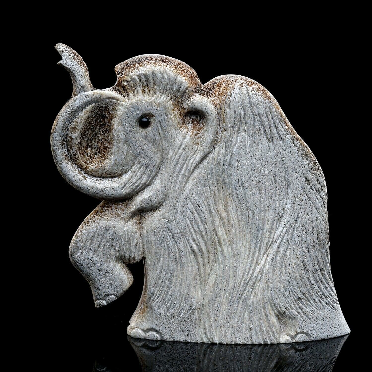 0015606/В301 Изделия из кости Экран "Мамонт" Кость кита