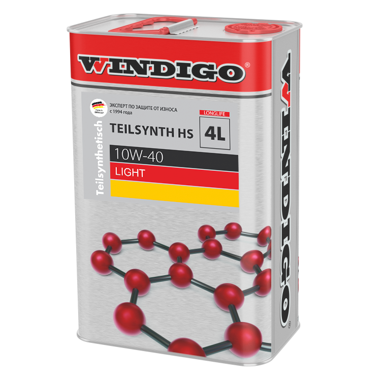10W-40 WINDIGO TEILSYNTH HS 10W-40 LIGHT (1 литр)