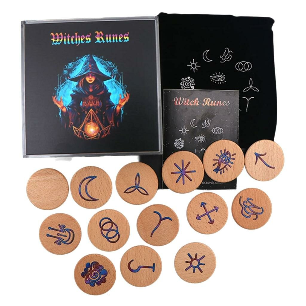 Руны для гадания из дерева, Тип B