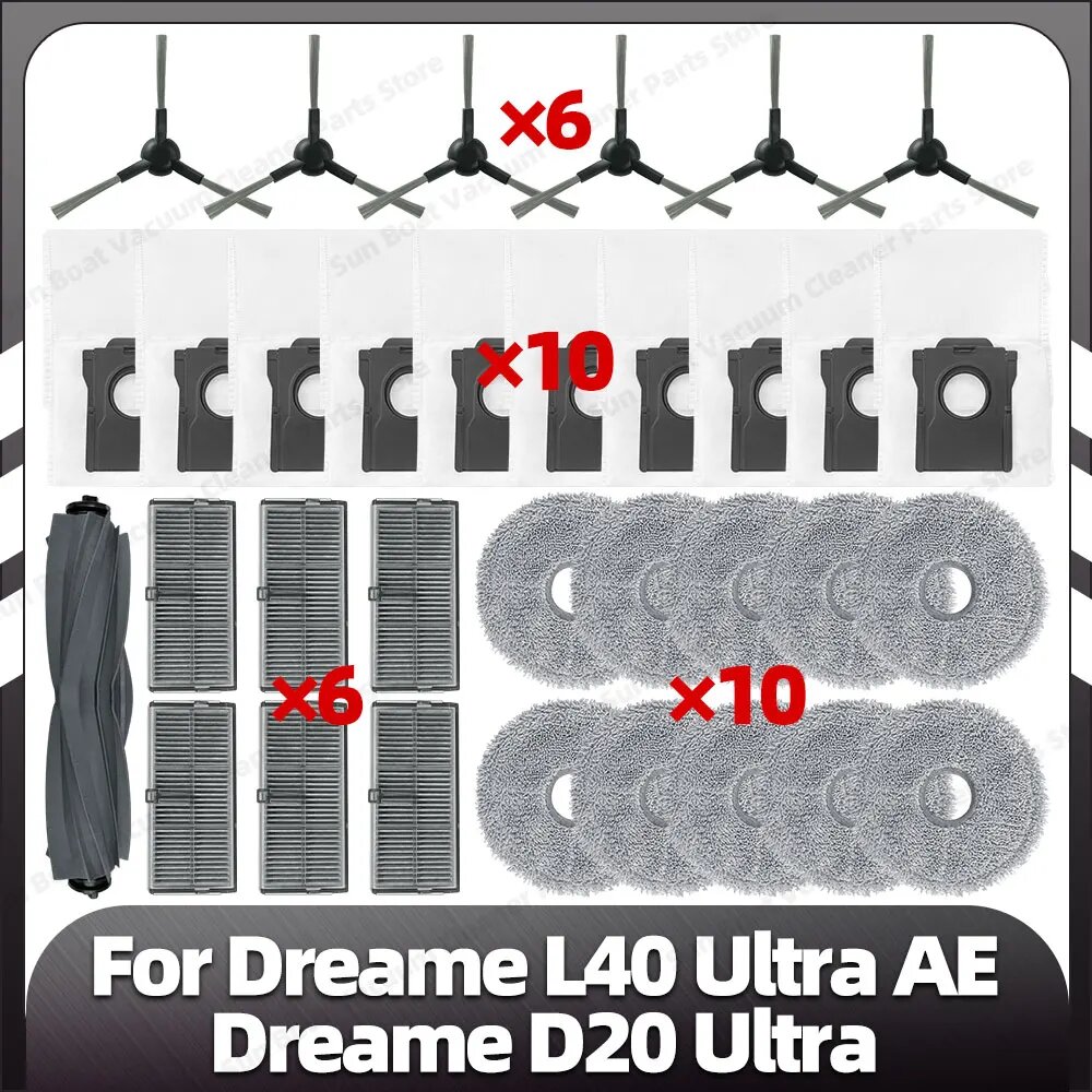 Запасные части для Dreame L40 Ultra AE / Dreame D20 Ultra SET C