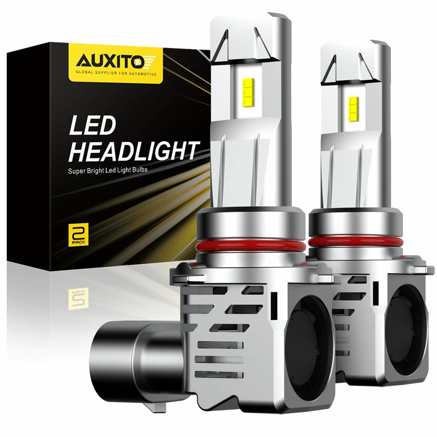 AUXITO Лампа автомобильная HB3, 2 шт. арт. M39005