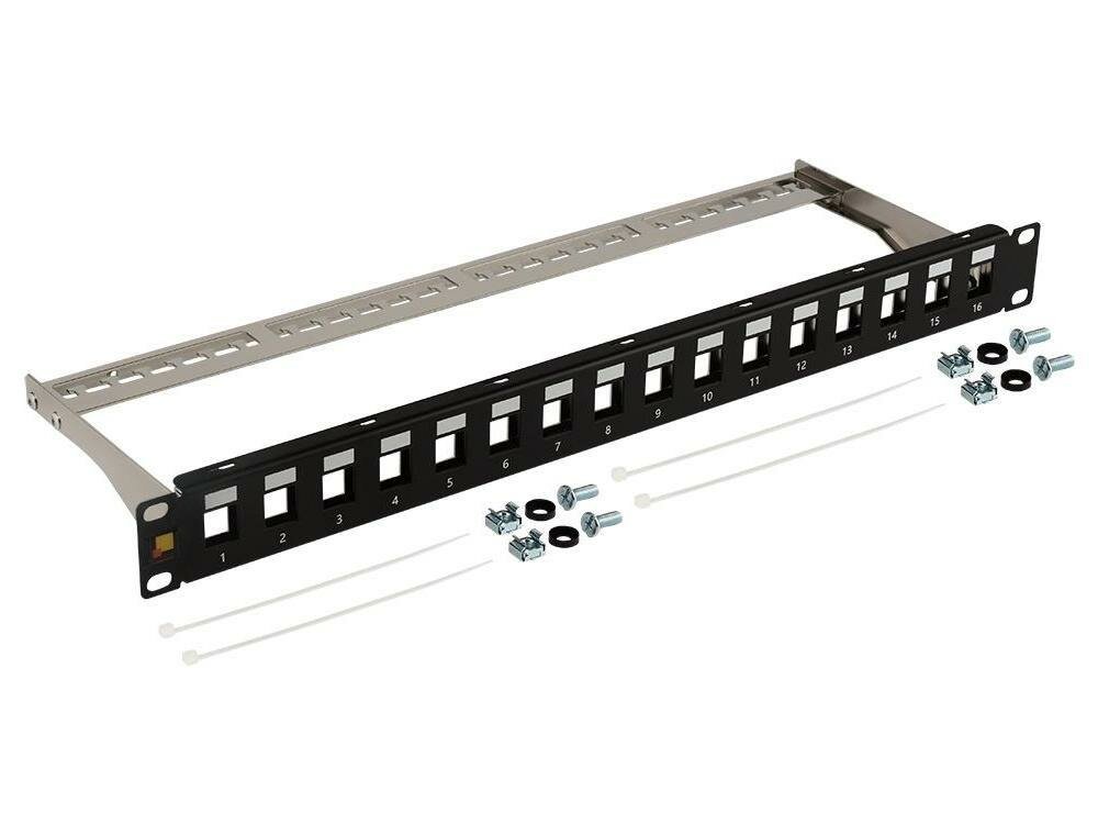 Патч-панель наборная Lanmaster LAN-PPN16OK-STP 19 1U 16x FTP