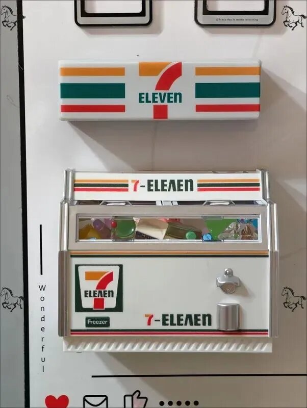 Светящийся магнит "7-Eleven" с регулировкой цвета