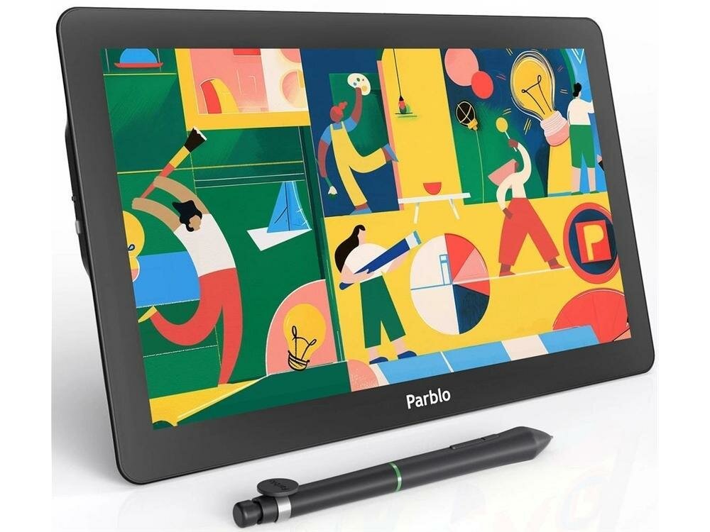 Графический планшет-монитор Parblo Coast16 Pro Gen 2 USB Type-C черный