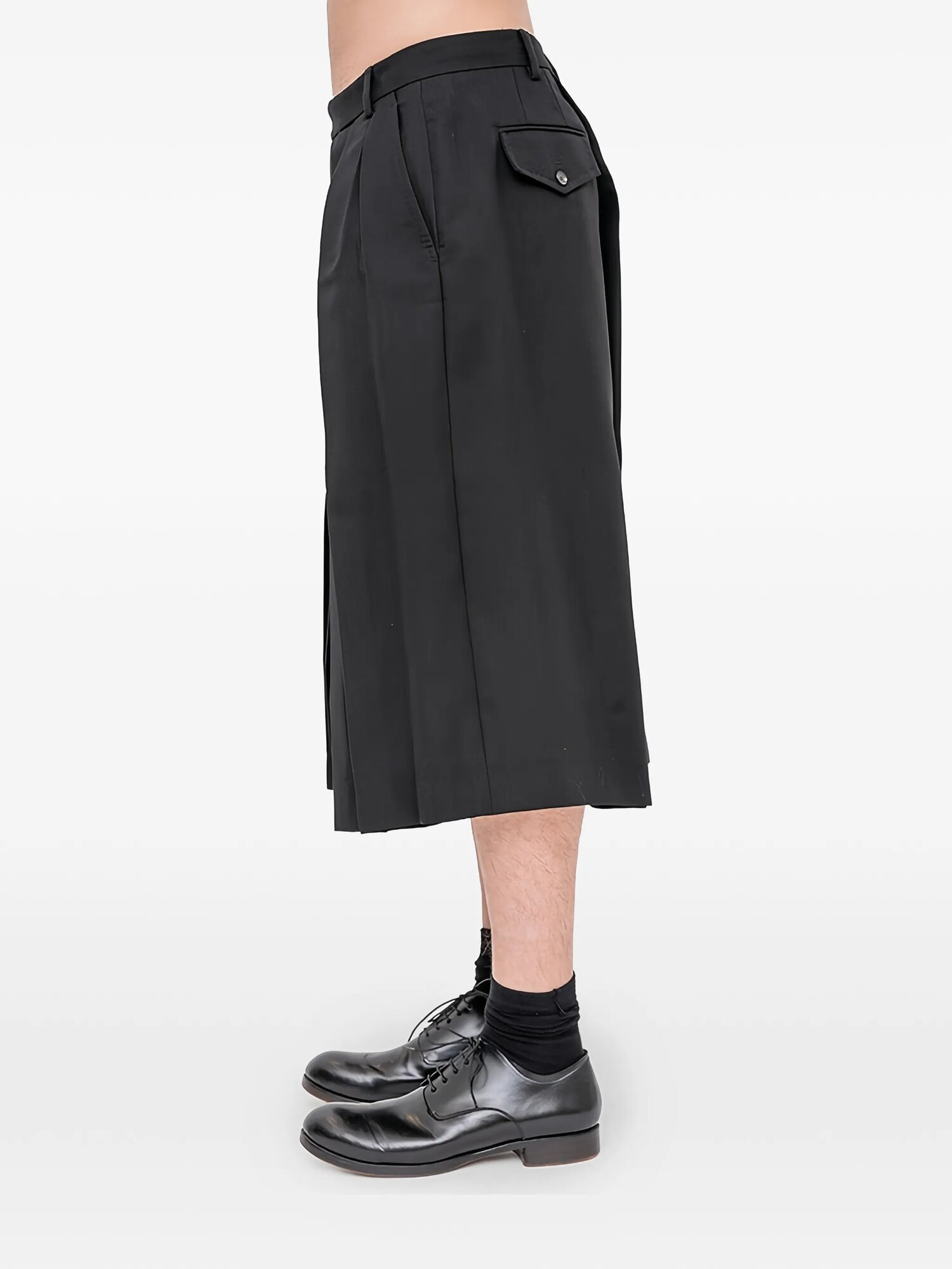 Брюки SETCHU Pleated cropped trousers, размер 4 — фото 1