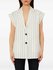 Пальто LIU JO Pinstriped waistcoat, размер 40, white