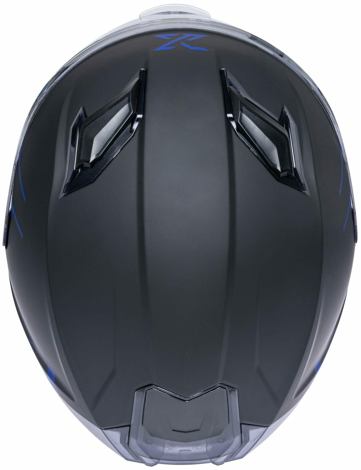 DECATHLON шлем защитный интегральный decathlon spec-x sx-82.03/r2 stinger, черный матовый/синий, xl