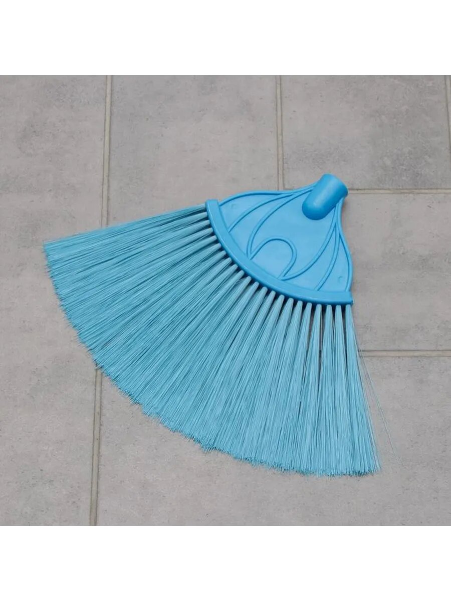 Метла веерная без черенка Доляна, 32×245 см, микс