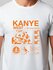 Футболка PRINTSHOT, 1 шт., размер L, белый