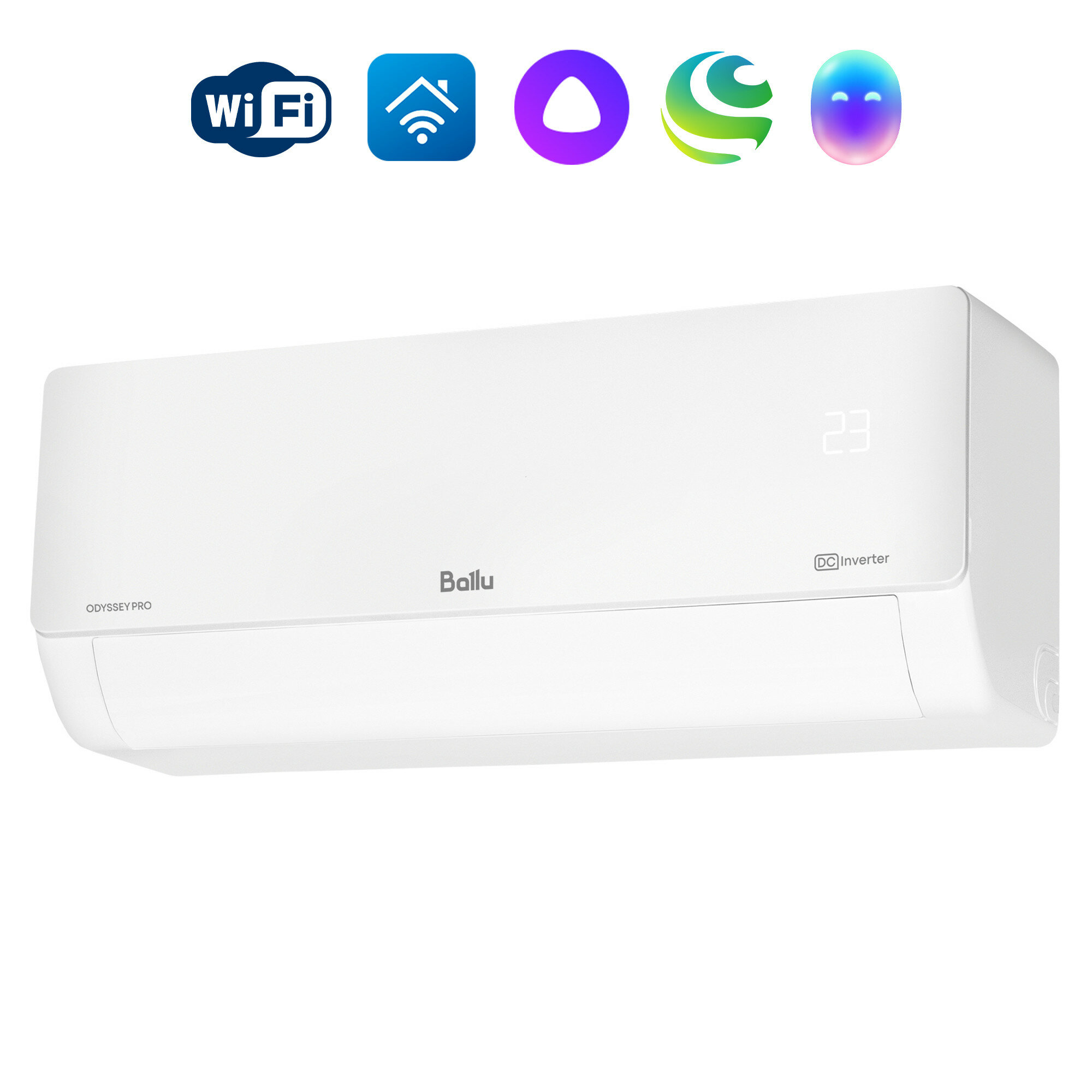 Инверторная сплит-система Ballu BSOI-08HN8/ERP серии Odyssey DC PRO — Умный климат для комнат до 27 м²