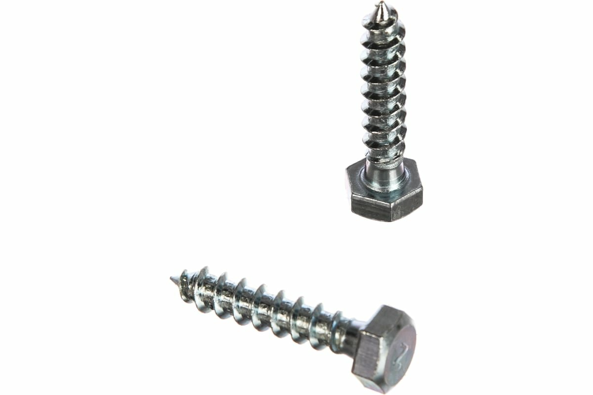 Шуруп сантехнический (глухарь), D 13, 8 х 40мм (10 шт)