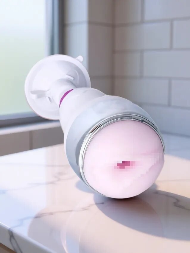 ToyFa Мастурбатор-вагина с функцией нагрева , 10 режимов, белый