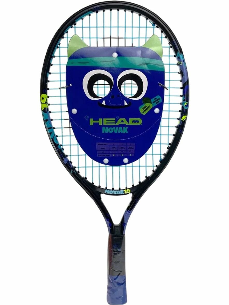 Ракетка Head Novak 19 черный Композитный материал 235034SC05