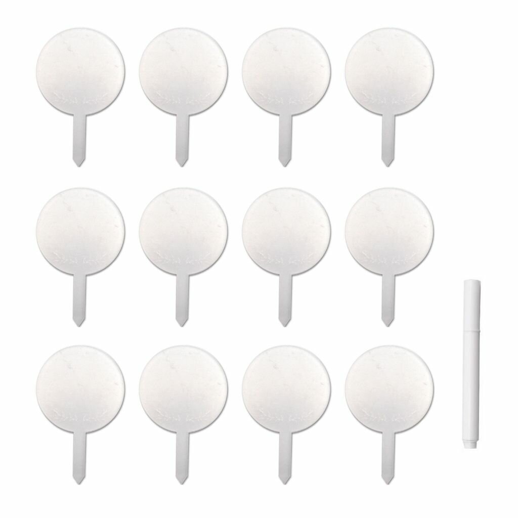 6/12 шт. этикетки для растений, акриловые садовые маркеры с бабочками, водонепроницаемые маркировочные знаки цветочного горшка, садовое украшение