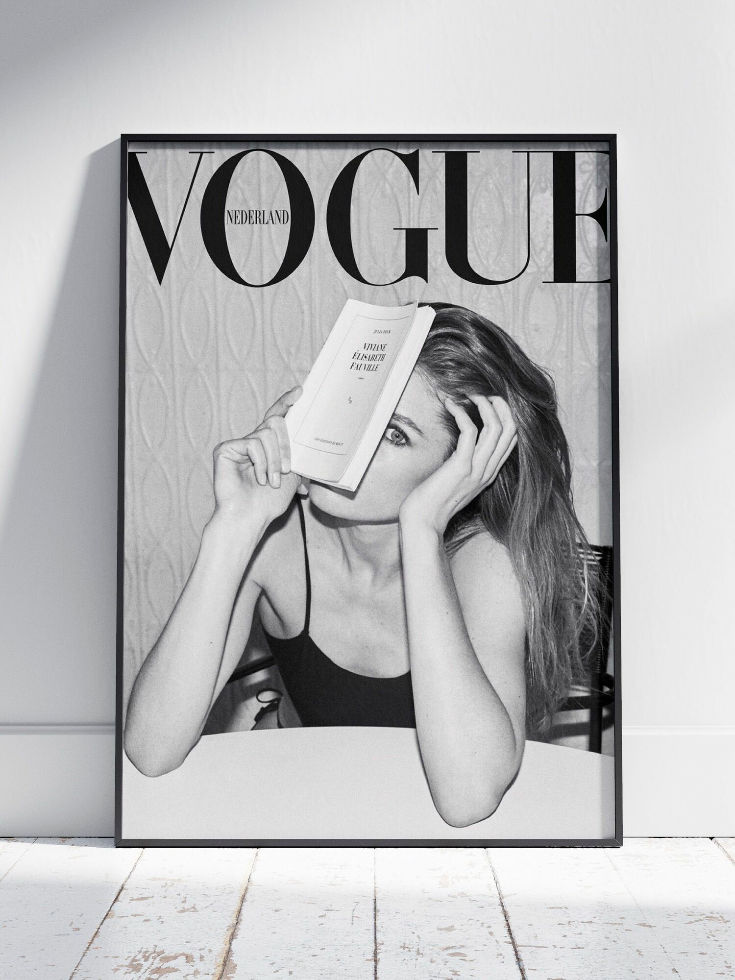 Плакат на стену для интерьера Даутцен Крёз (Doutzen Kroes 17) - Постер по модели, бренду и моде формата A4 (21x30 см)