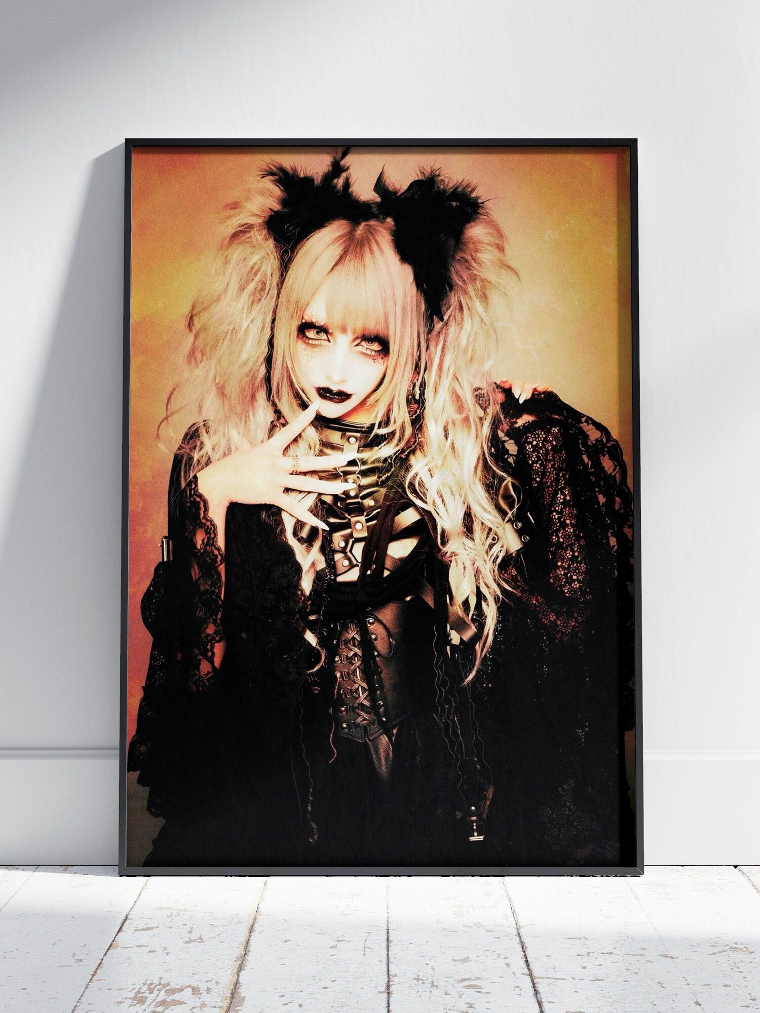 Плакат на стену для интерьера Стиль Лолита (Lolita Fashion Style 3) - Постер по японской моде формата A4 (21x30 см)