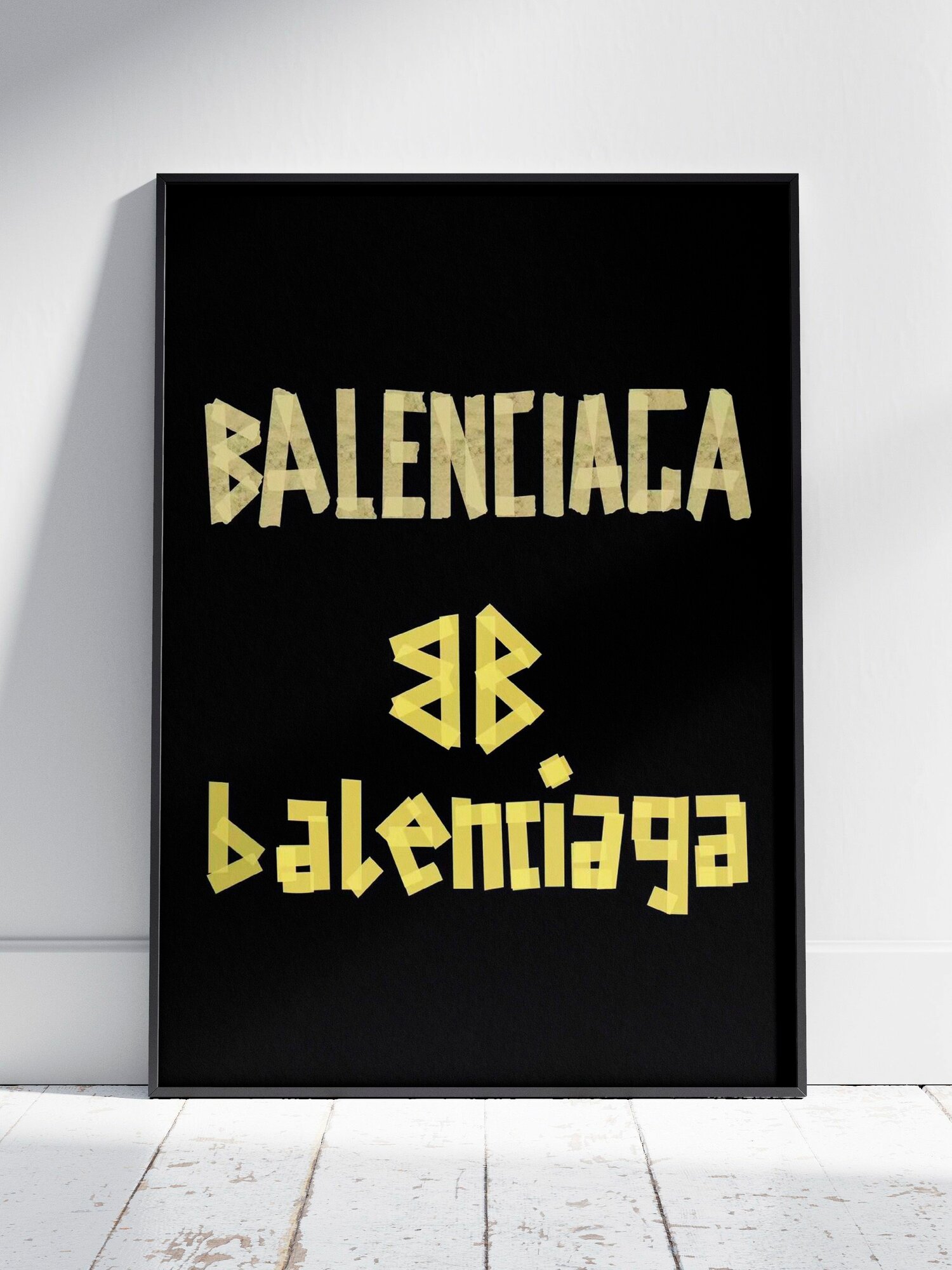 Плакат на стену для интерьера Баленсиага (Balenciaga 20) - Постер по модели, бренду и моде формата A4 (21x30 см)