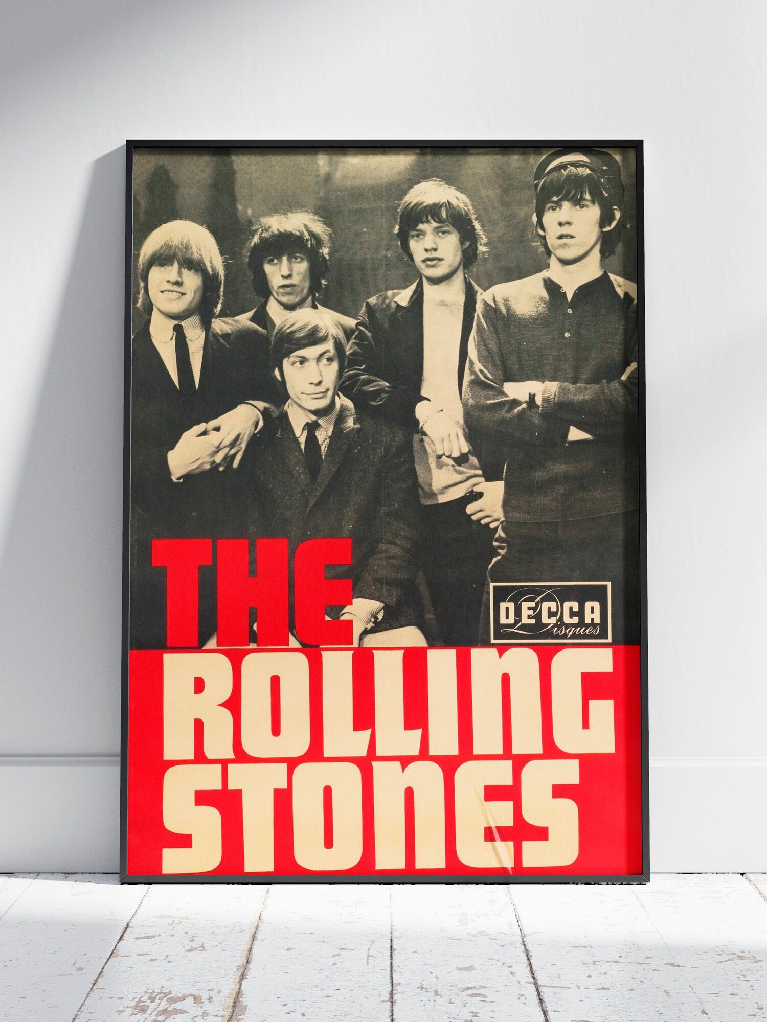 Плакат на стену для интерьера Роллинг Стоунз (The Rolling Stones 12) - Постер по музыке и артисту формата A4 (21x30 см)