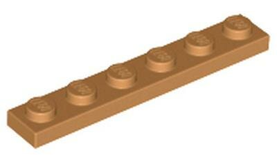 Деталь Lego 3666 Plate 1 x 6