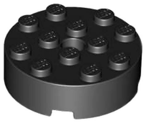 Деталь Lego 87081 Brick, Round 4 x 4 with Hole