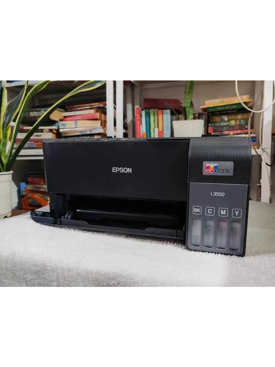 МФУ струйное "3-в-1" EcoTank L3550 цветное, с СНПЧ, Wi-Fi