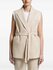 Пиджак PESERICO Belted sleeveless jacket, размер 40