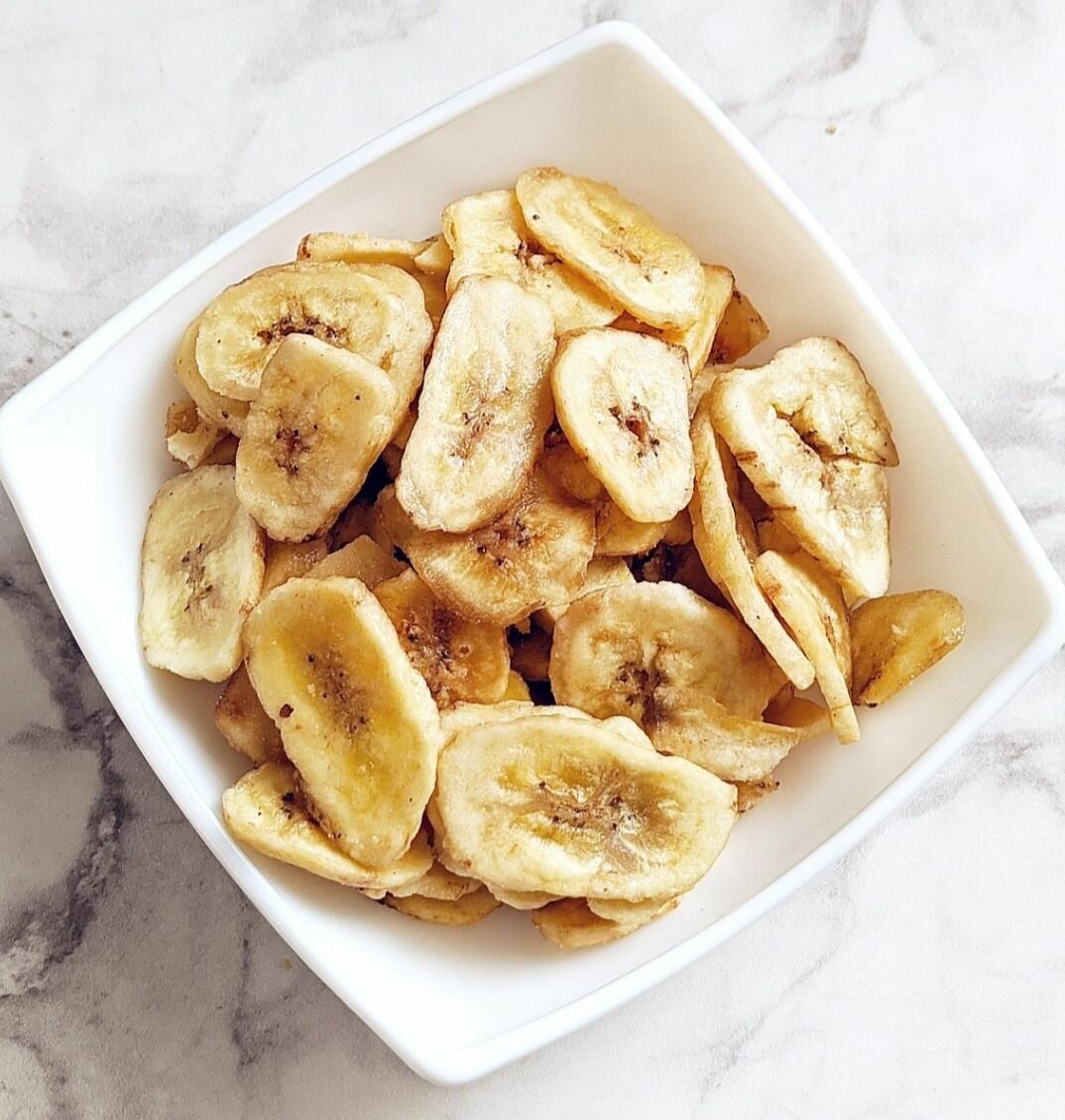 Банановые чипсы хрустящие 100гр