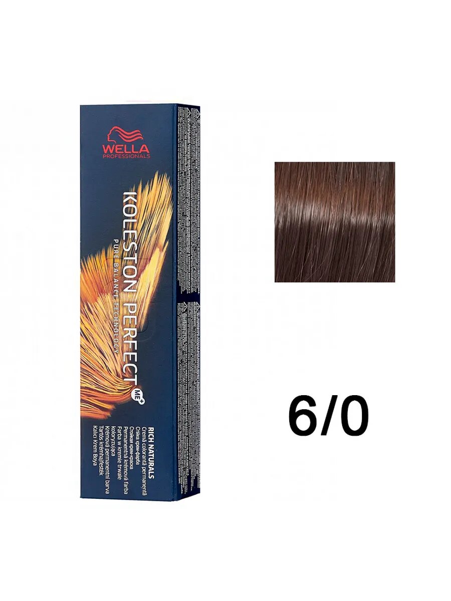 WELLA Koleston perfect 6/0 6/0 Стойкая крем краска Ko 60 мл