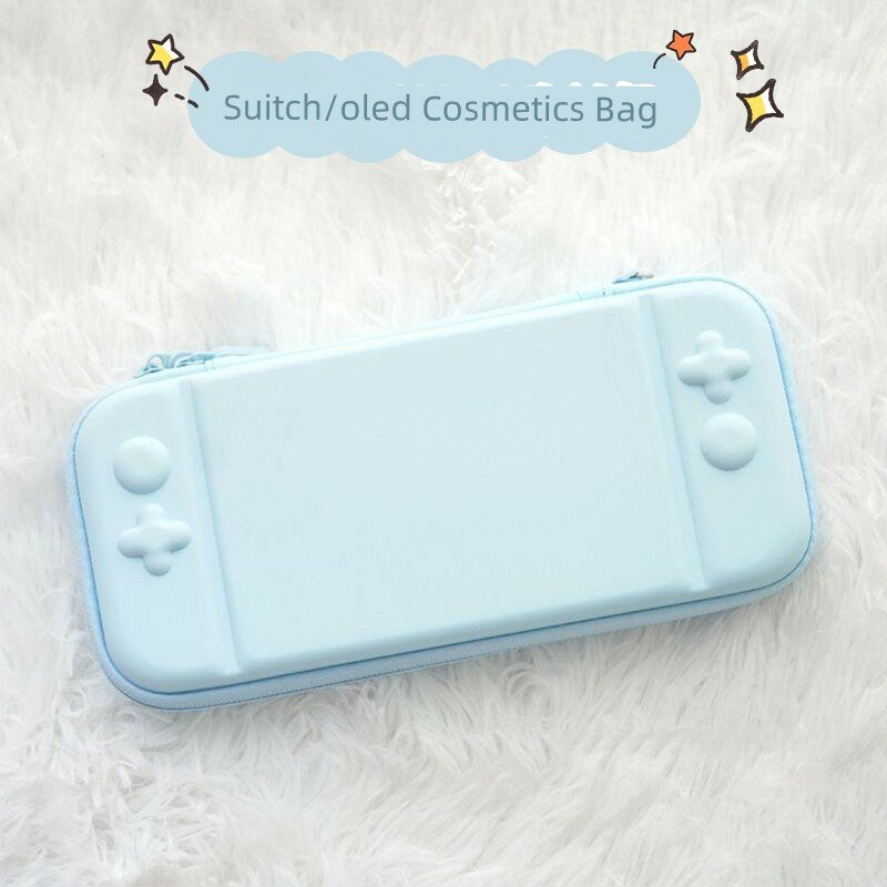 Мягкий чехол для SWITCH/OLED в светло-голубом цвете для устройств Nintendo