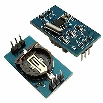 DS1302 module Электронный модуль часов реального времени с возможностью бесперебойного питания от литиевой батарейки 1 шт