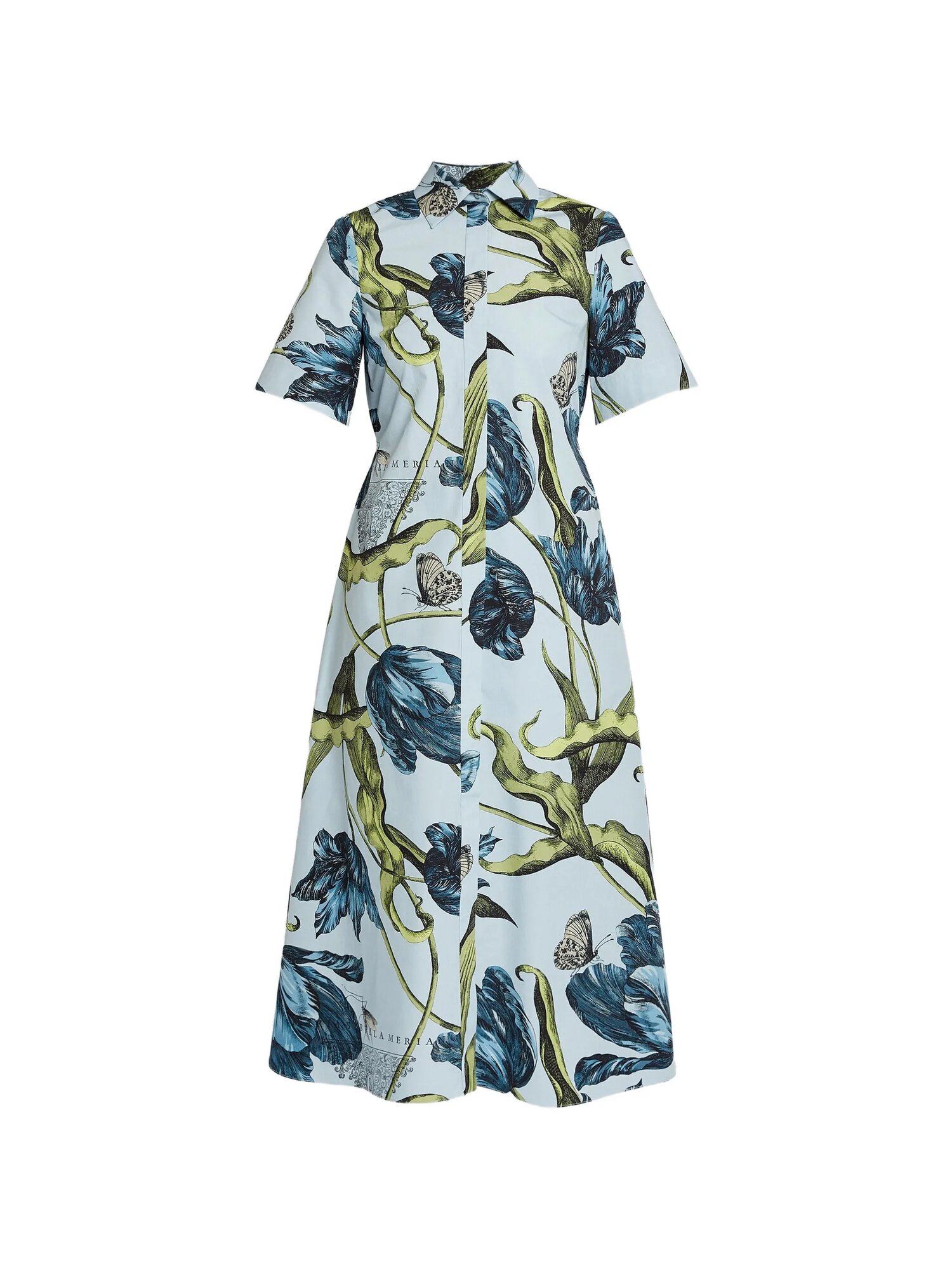 Платье Tulip-print midi dress