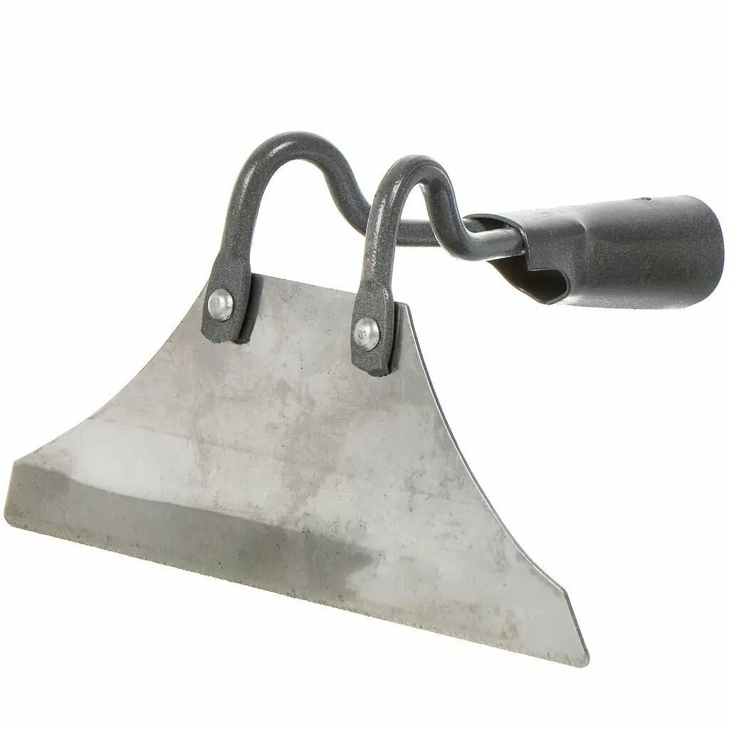 Тяпка клепанная Авангард 220х80 мм из нержавеющей стали для сада и огорода, инструмент для обработки почвы, Россия