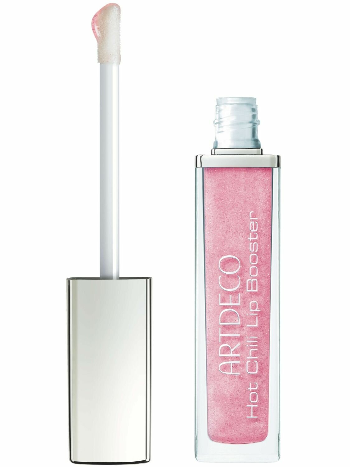 ARTDECO Плампер блеск для губ с перцем Чили Холодный розовый Hot Chili Lip Booster с эффектом объема 6 мл