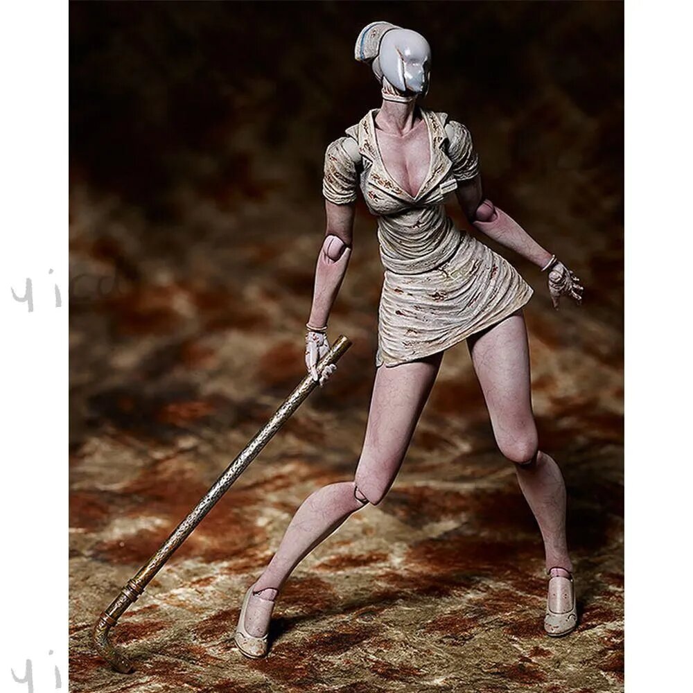 Фигурка Сайлент Хилл 2 Пузырьковая головка Медсестра / Silent Hill 2 Bubble Head Nurse Figma SP-061 (15 см)