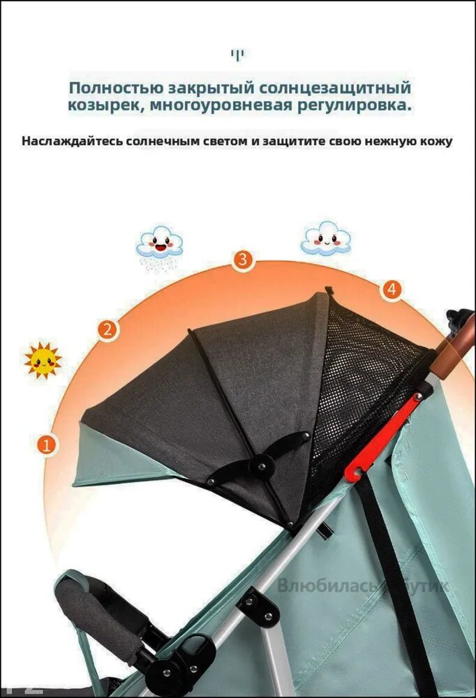 Коляска прогулочная — фото 1