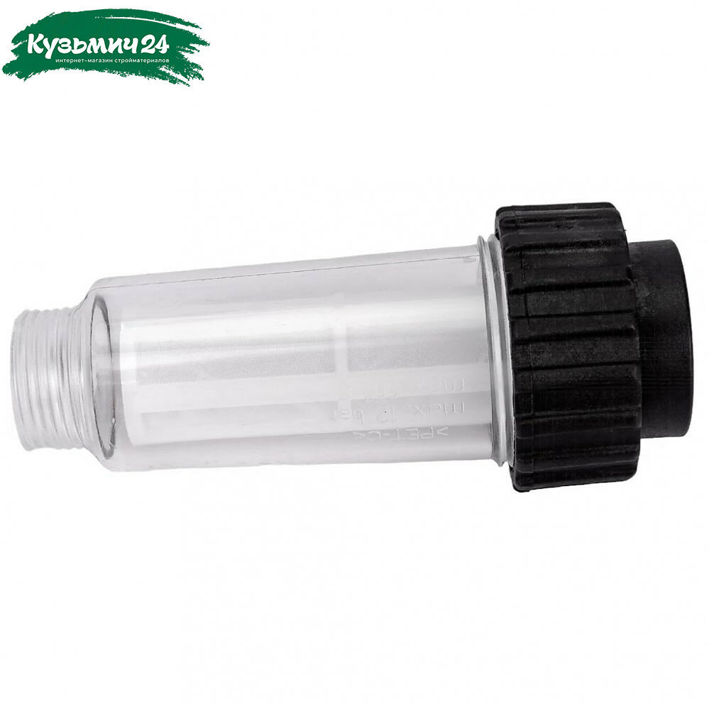 Фильтр тонкой очистки Carver 03.023.00016, 3/4М, проходной, для моек высокого давления Rezer