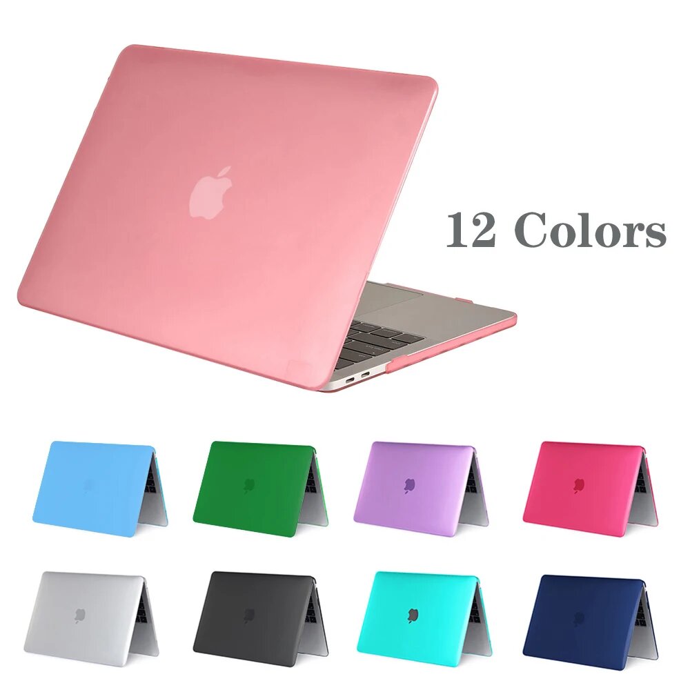 Матовый защитный чехол для Macbook Air Solid Blue — фото 1
