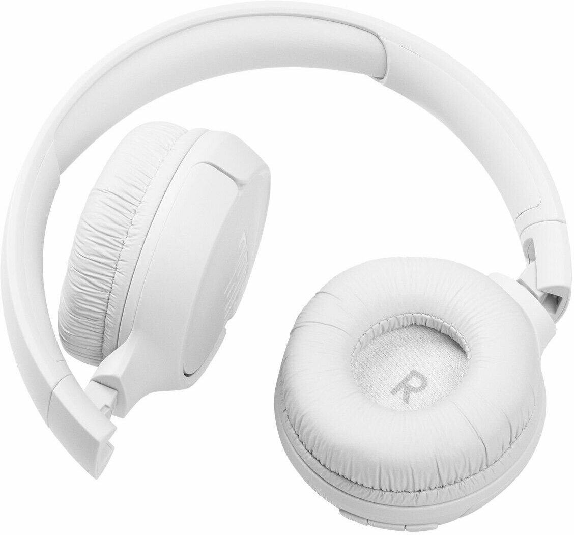 Гарнитура накладные JBL T510BT белый беспроводные bluetooth оголовье (JBLT510BTWHT)