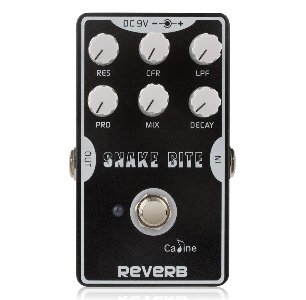 Педаль эффектов для электрогитары Caline CP-26 Snake Bite Digital Reverb