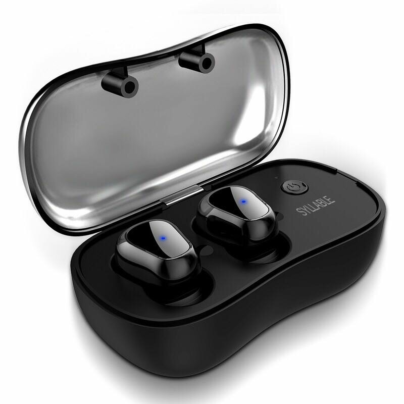 SYLLABLE D900P беспроводные наушники Bluetooth для спорта, вставные, черные, шумоподавление