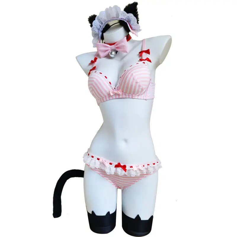 Косплей Неко, костюм Ванилла, белый, Chocola Costume