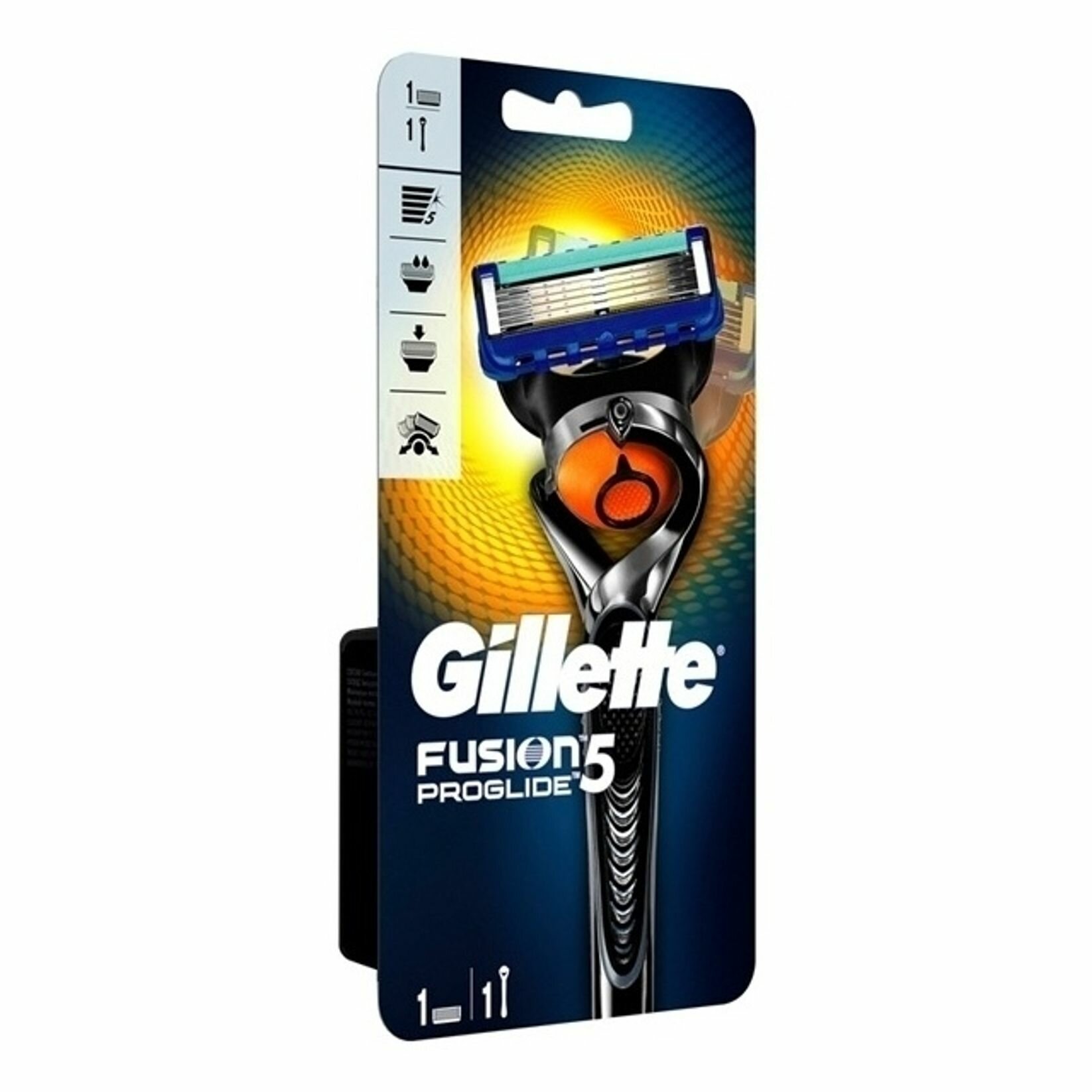 Бритвенный станок Gillette Fusion 5 ProGlide 5 лезвий со см