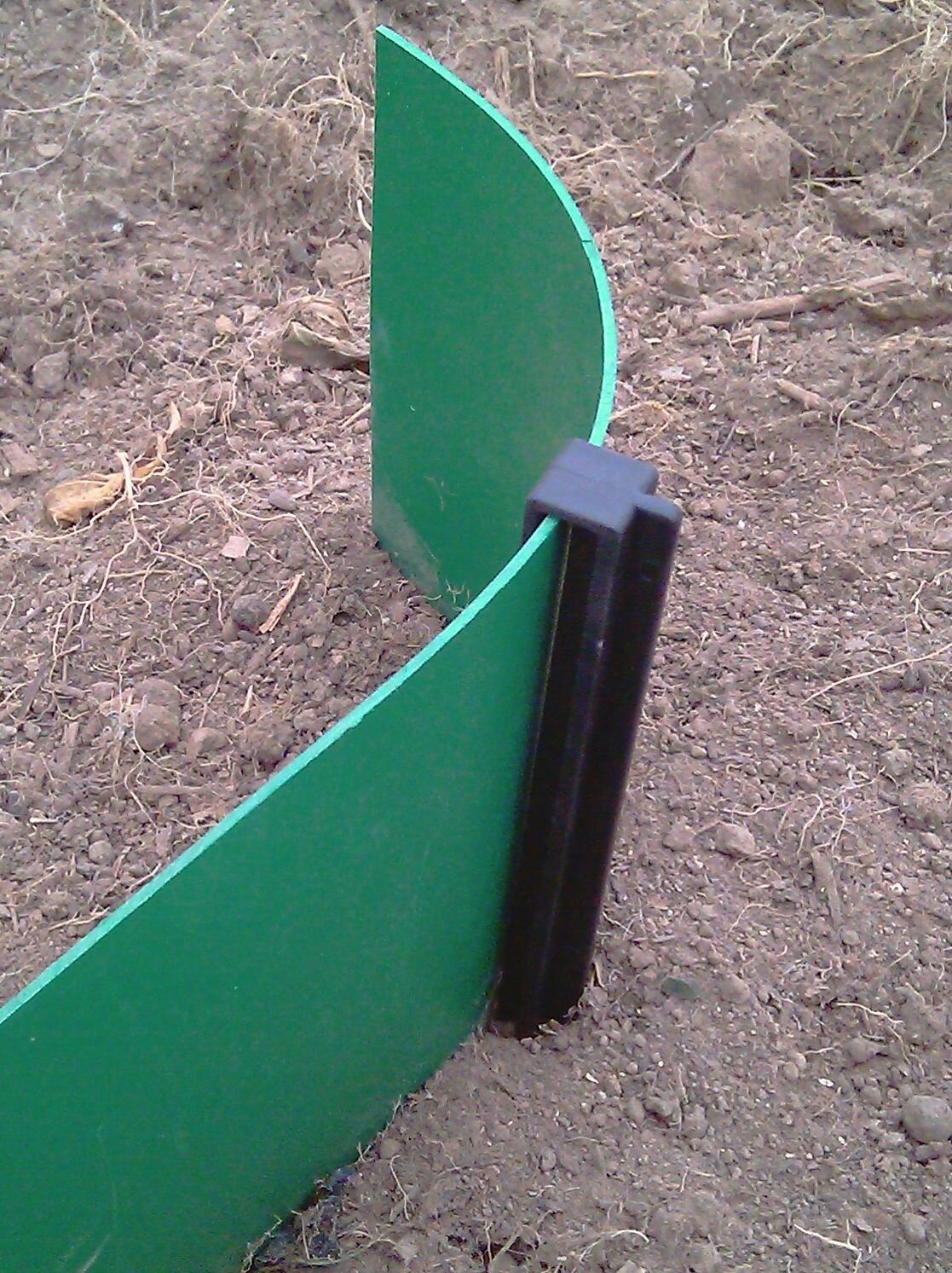 Фиксатор бордюрной ленты L-35см колышек садовый, 10 штук