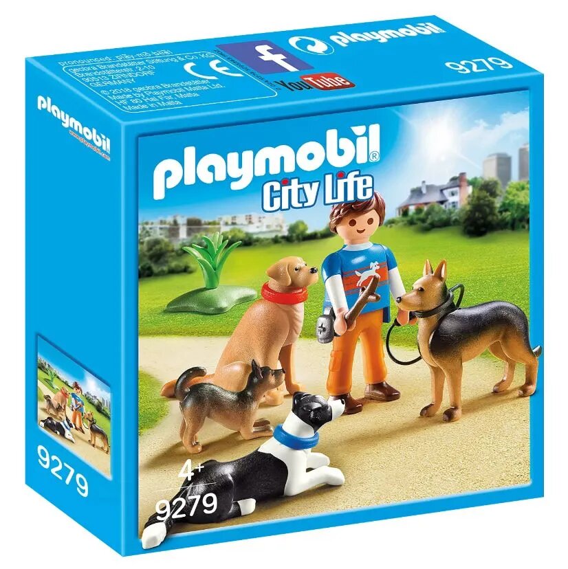 Playmobil-Мир Моби: Дрессировщик собак-9279