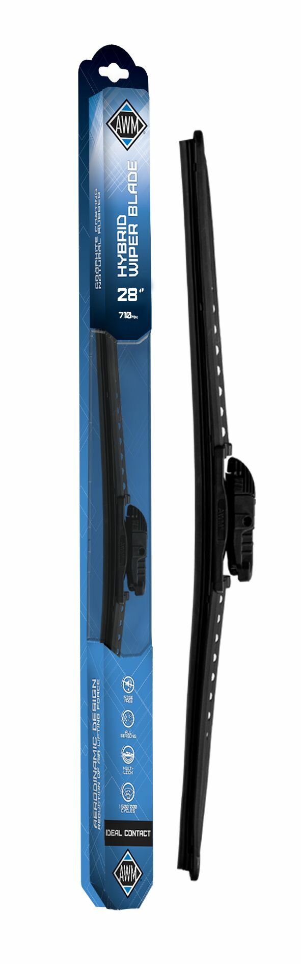 Щетка стеклоочистителя 700мм гибридная (AWM) H 28 R